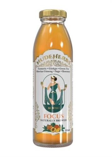 Nudeherbs Focus Herbal Tonic 350ml – Kiah Organic & Wholefoods Warehouse