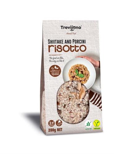 Trevijano Shiitake & Porcini Risotto 280g – Kiah Organic & Wholefoods ...